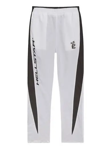 HELLSTAR Side Stripe Track Pant - White