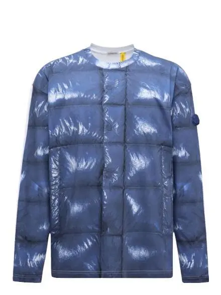 Moncler X A$ap Rocky Cotton Long Sleeve T-shirt - Bright Blue