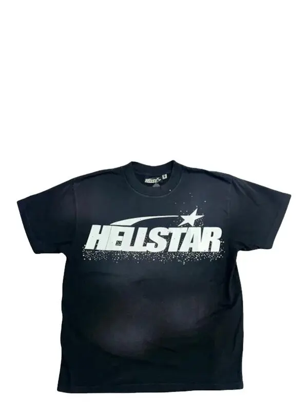 HELLSTAR Classic Rhinestone T-shirt - Black