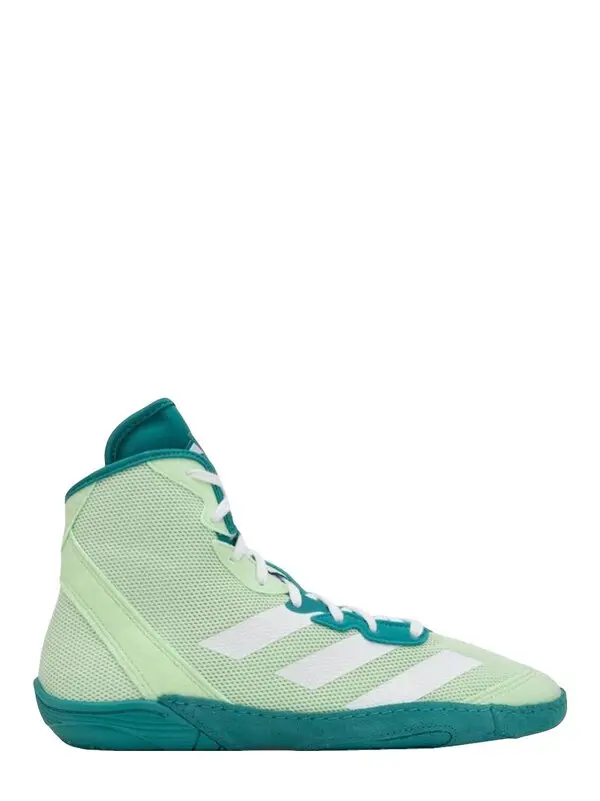 Adidas Adizero Wrestling Shoes - Semi Green Spark/purple Team