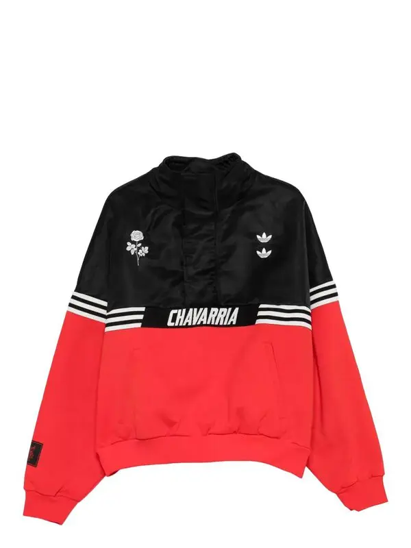 Adidas X Willy Chavarria Gomez Logo-embroidery Sweater - Black