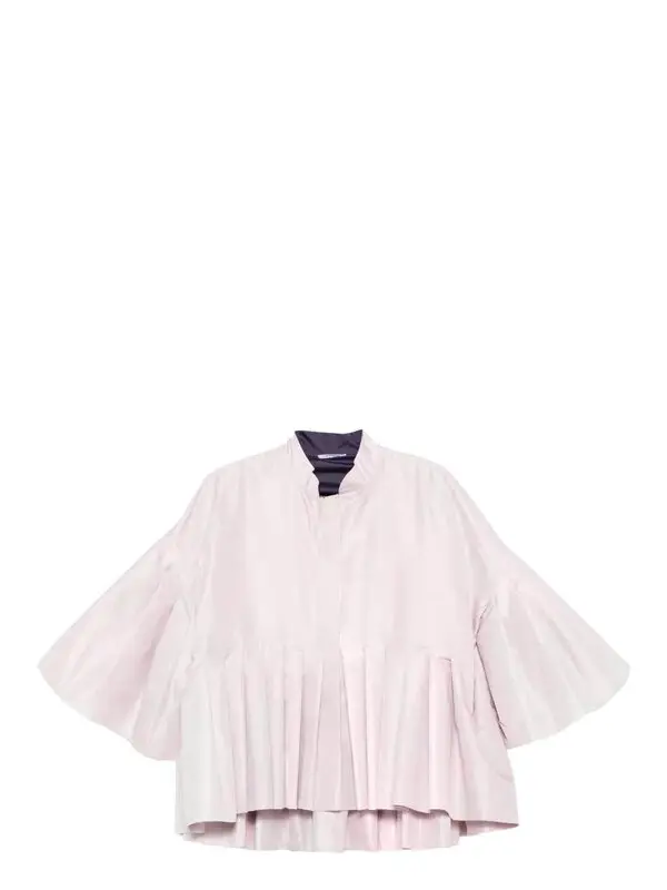 PARLOR Flounce-hem Jacket - Pink