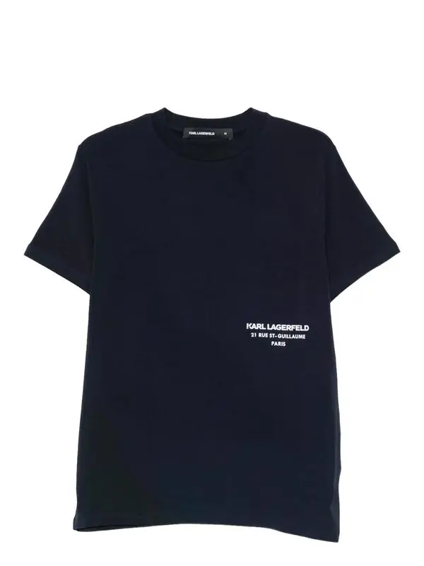 Karl Lagerfeld Crew-neck T-shirt - Blue