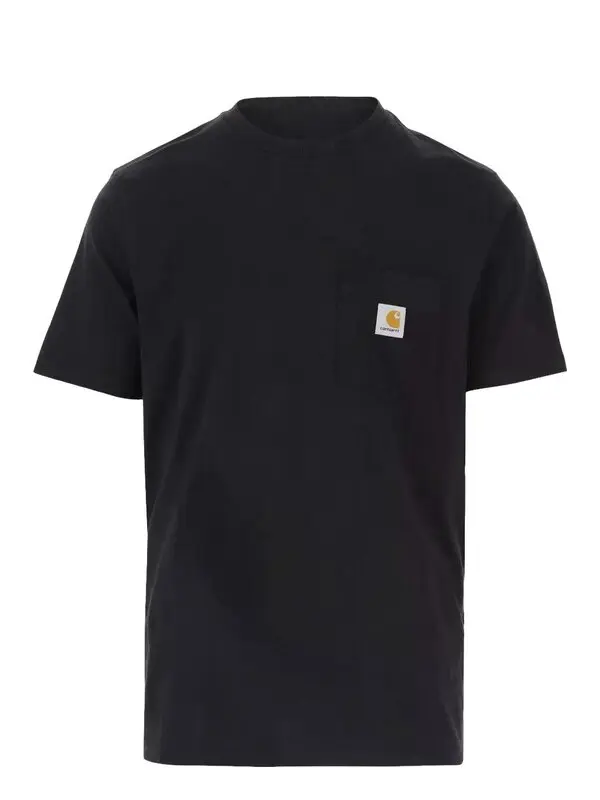Carhartt Work In Progress Logo-patch T-shirt - Black