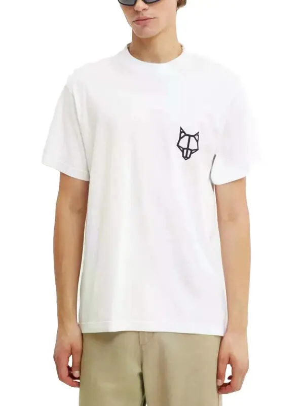 NAKED WOLFE Logo-print T-shirt - White