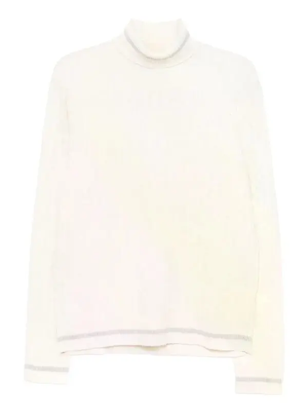Eleventy Cable-knit Jumper - Neutrals