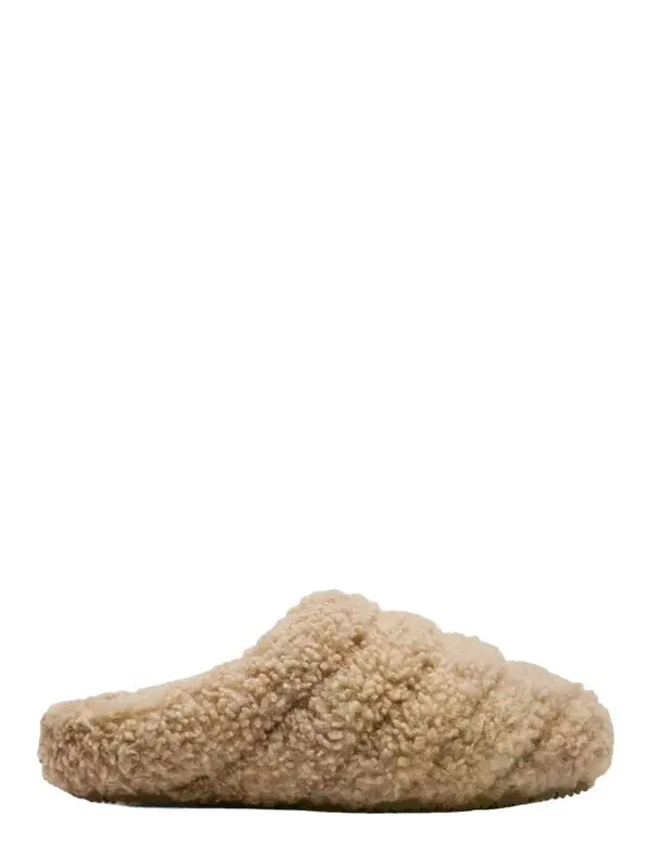 Axel Arigato Shearling Mules - Neutrals