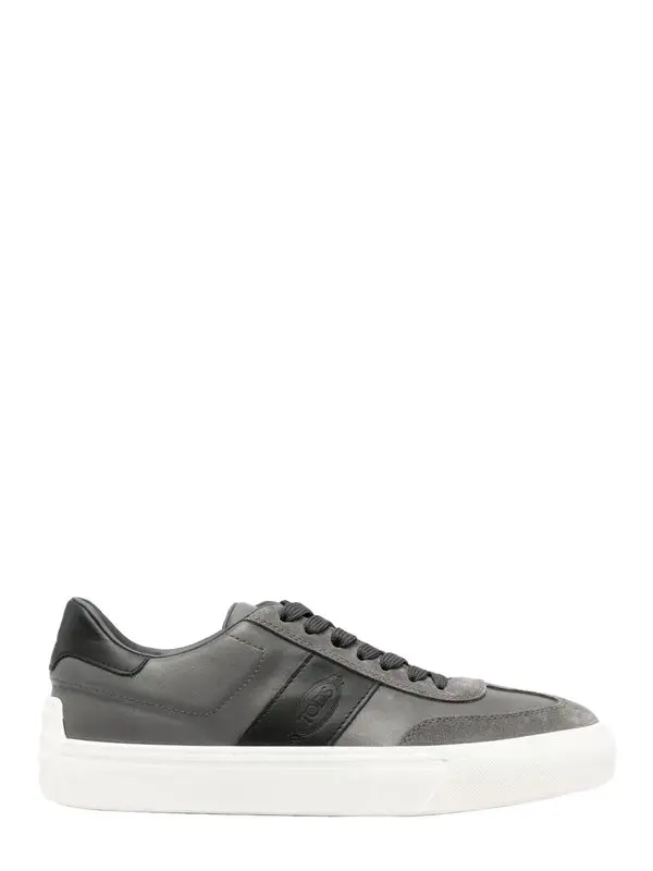 TOD'S Panelled Low-top Sneakers - Grey
