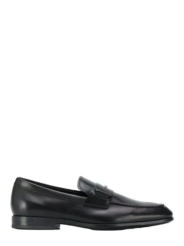 TOD'S Leather Loafers - Black