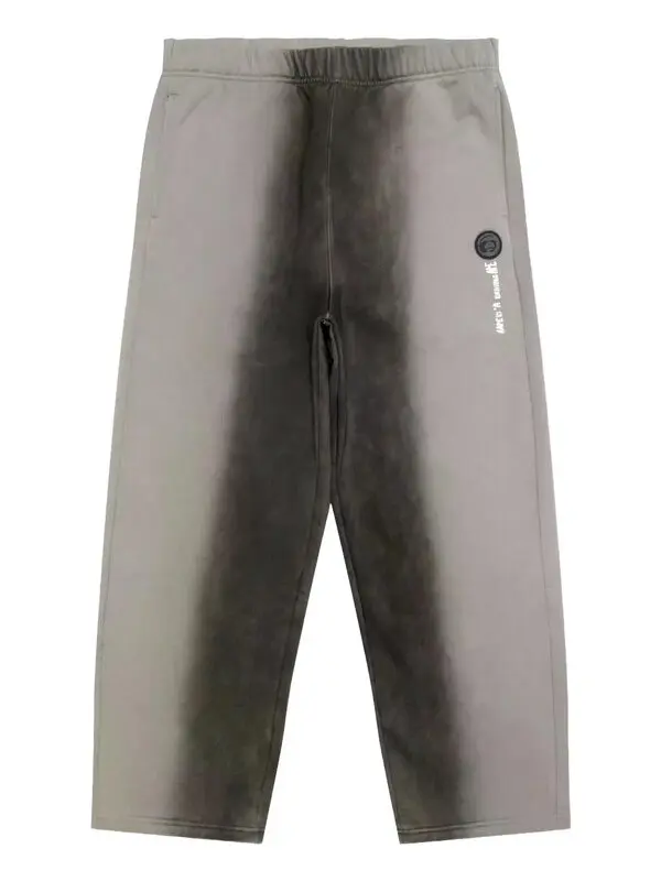 AAPE BY *A BATHING APE Graphic-print Track Pants - Grey