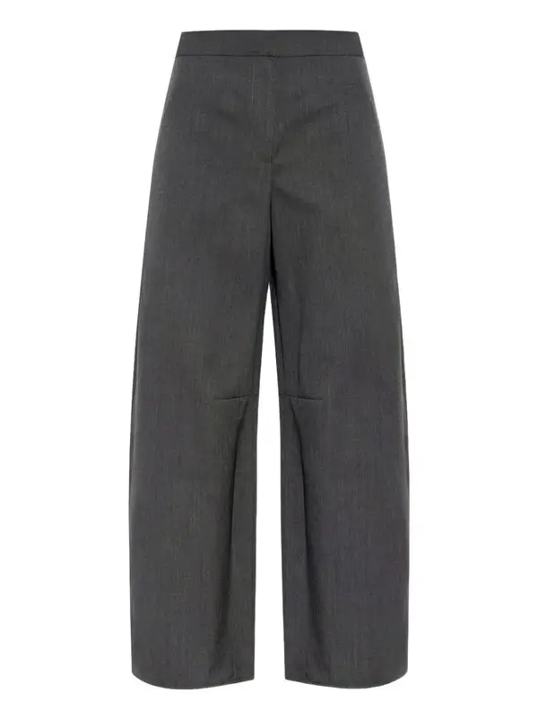 SAMSOE SAMSOE Saroko Wide-leg Trousers - Grey