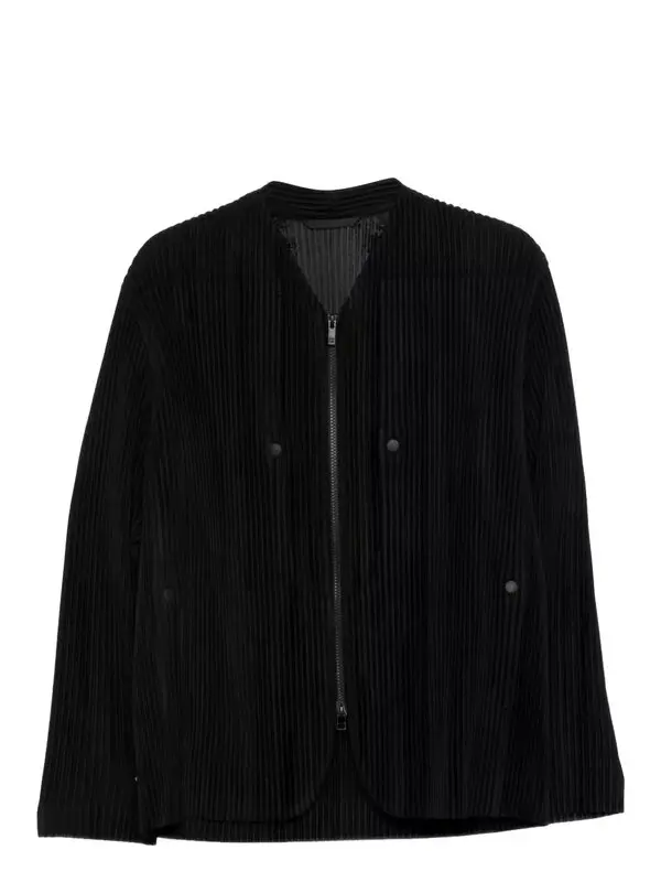 Issey Miyake Zipped Jacket - Black
