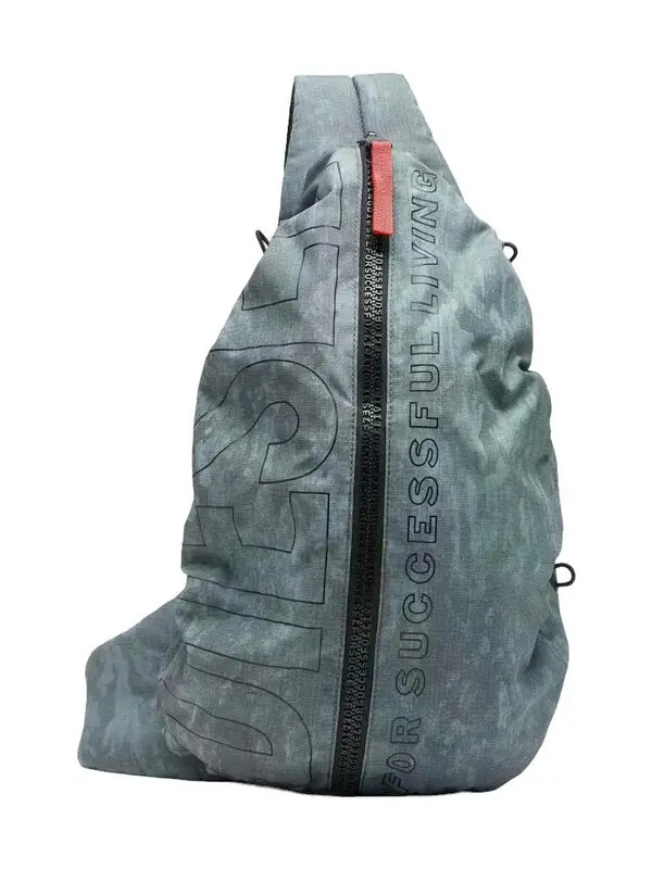 DIESEL® Backpack With Zip Closure - Grey