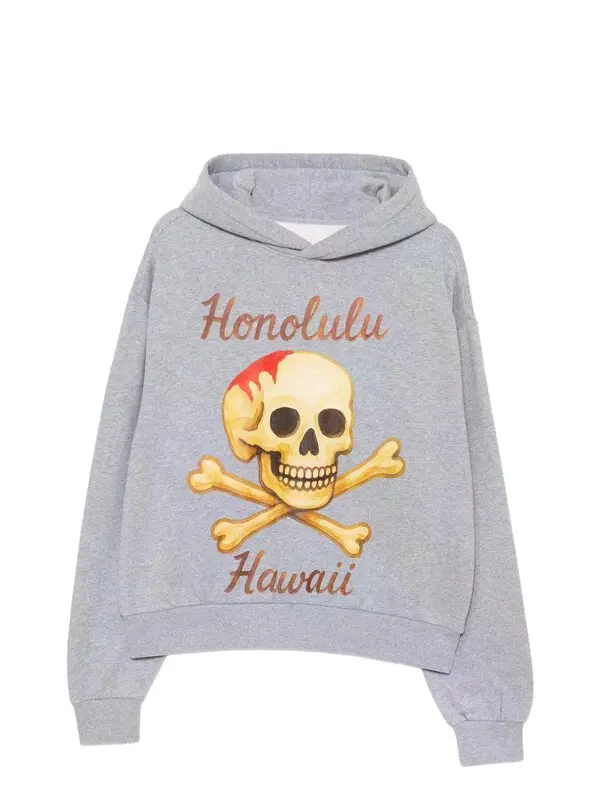 MELT Printed Hoodie - Grey