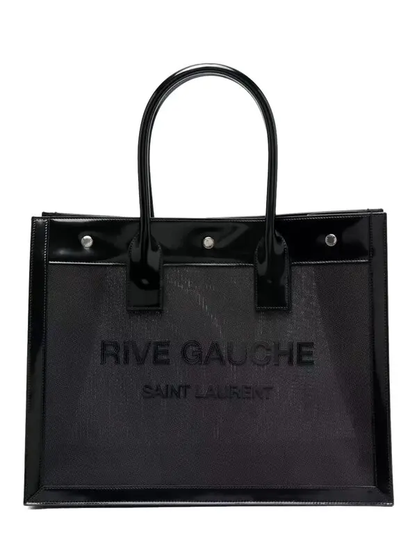 Saint Laurent Rive Gauche Tote Bag - Black