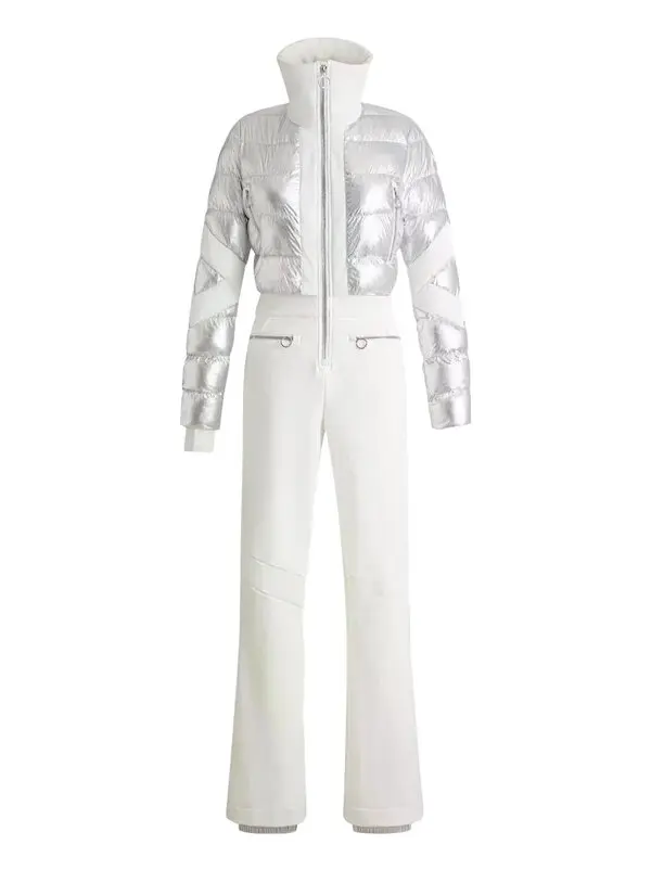 Fusalp Clarisse Quilted Ski Jumpsuit - Grey