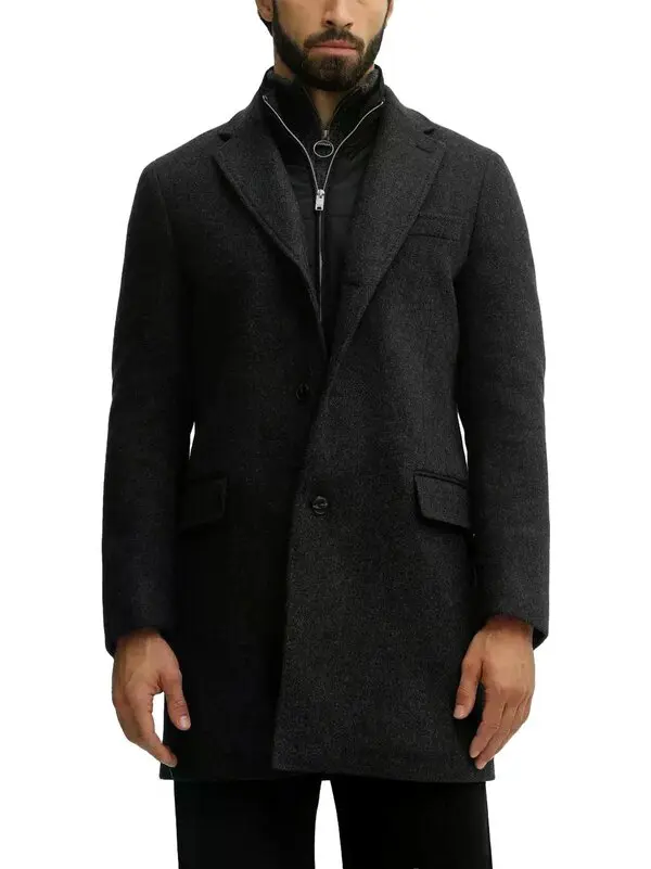 HACKETT  Button-up Coat - Grey