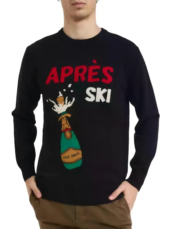 MC2 SAINT BARTH Crew-neck Sweater - Black
