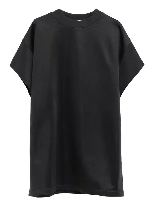 Fear Of God Logo-print Raw-cut T-shirt - Black