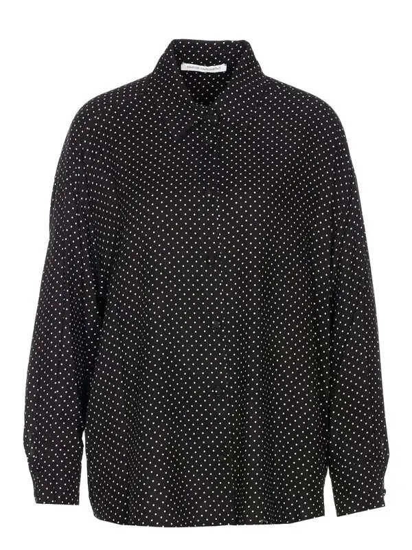 MAR DE MARGARITAS Polka-dot Shirt - Black