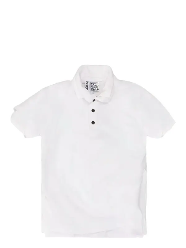 Natasha Zinko Logo-embroidered Polo Top - White