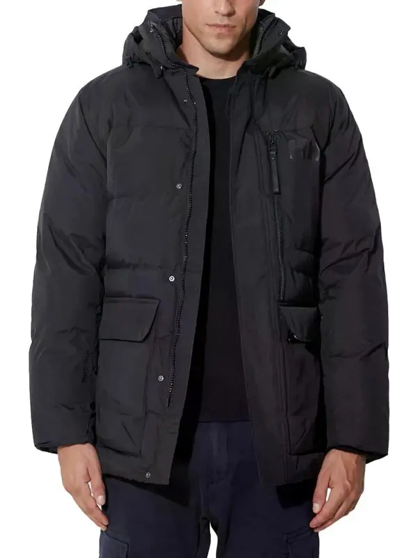 Helly Hansen Hooded Zipped Padded Jacket - Black