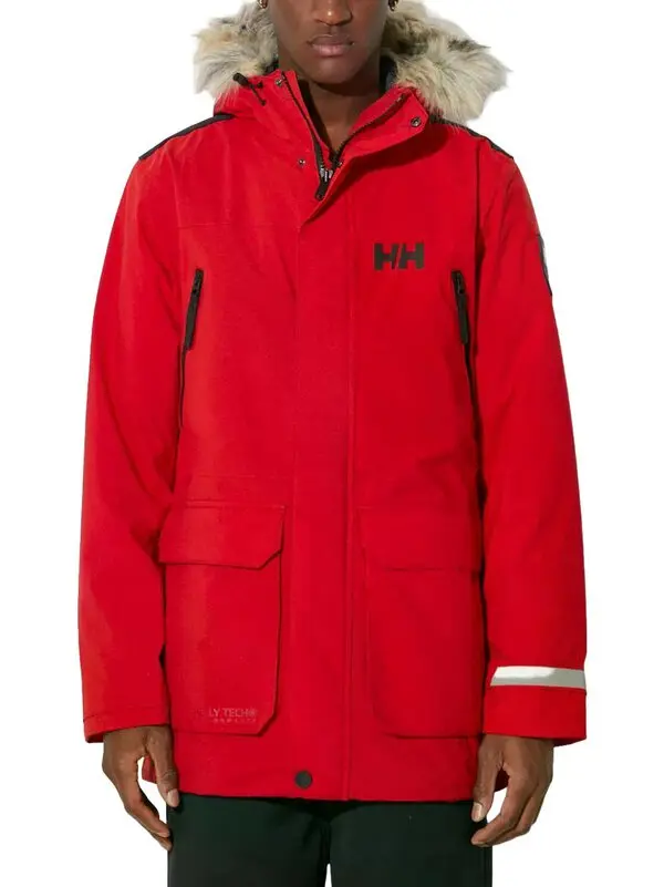 Helly Hansen Trimmed Hood Parka - Red