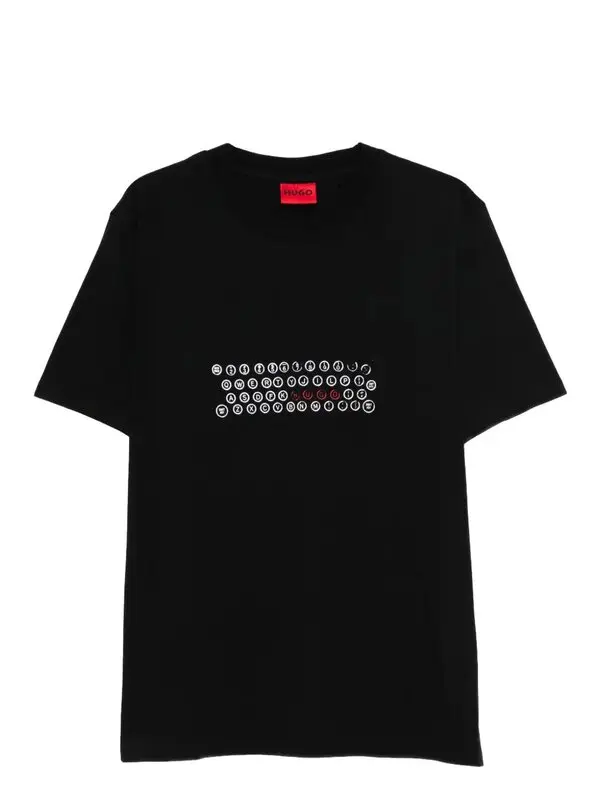 BOSS Deyss Cotton T-shirt - Black