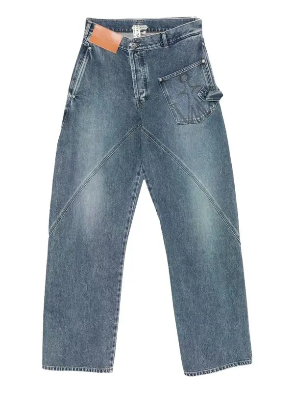 JW Anderson Seam-detail Jeans - Stonewash