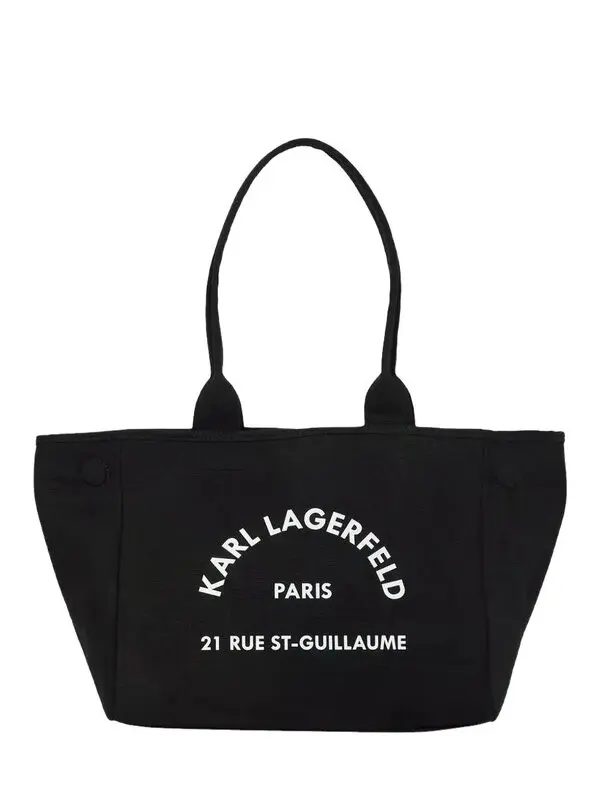 Karl Lagerfeld Rue St-guillaume Tote Bag - Black