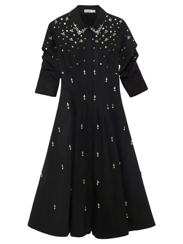 Simkhai Jazz Embellished Midi Dress - Black