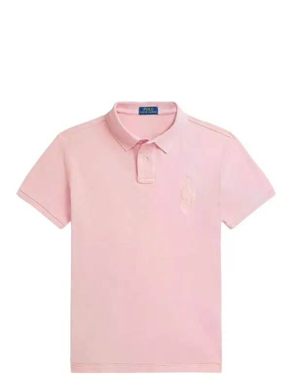 Polo Ralph Lauren Embroidered-logo Polo Shirt - Pink