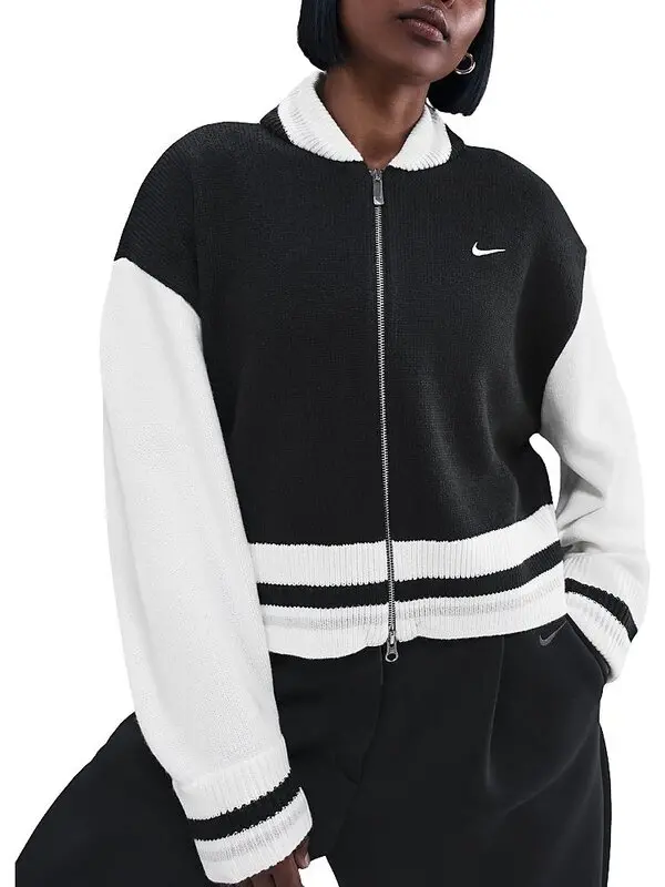 Nike Street Cardigan - Black/sail