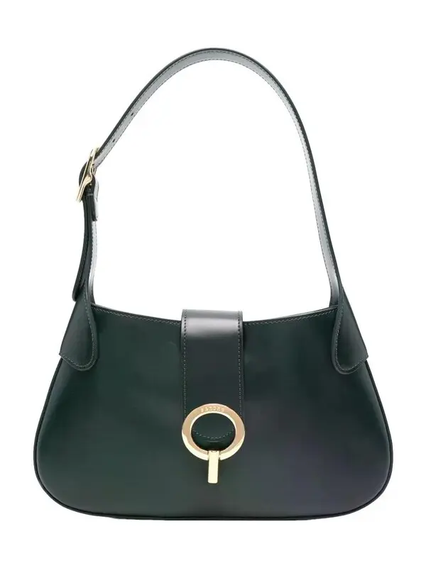 Sandro Leather Shoulder Bag - Green