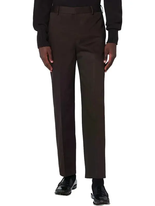 PURPLE MOUNTAIN OBSERVATORY Side-pocket Tailored Trousers - Brown