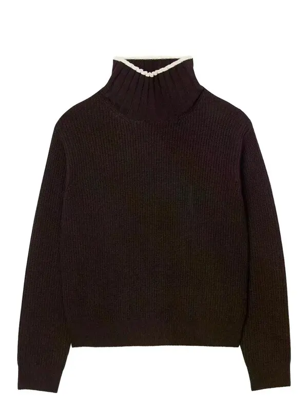 Sandro Turtleneck Sweater - Brown