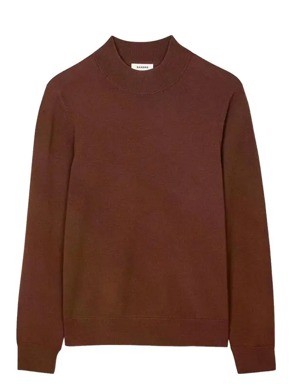 Sandro Crew-neck Sweater - Brown