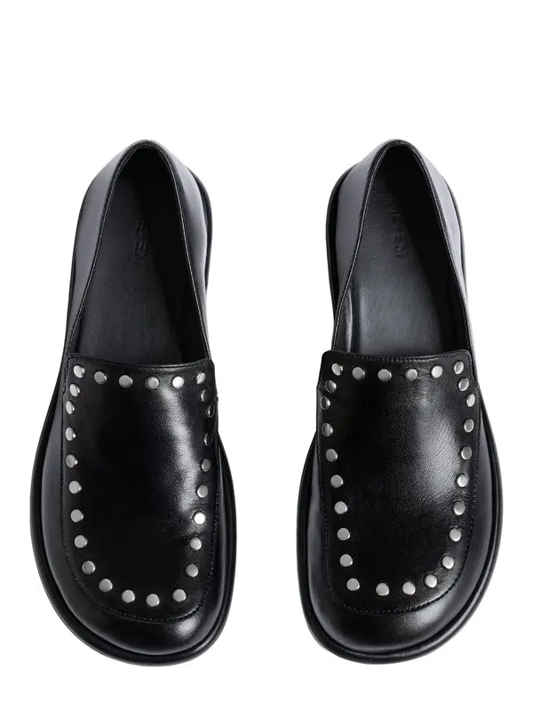 ME+EM Studded Loafer - Black