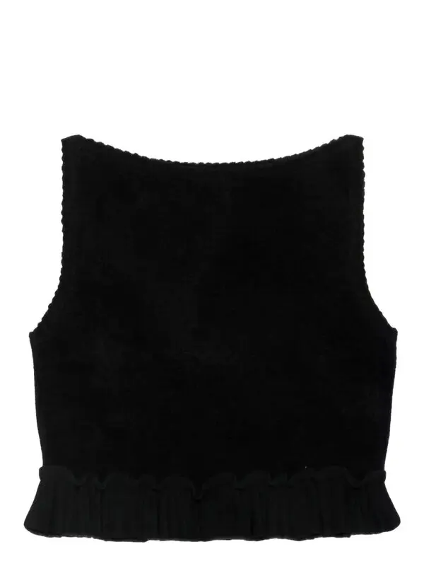 Sandro Sleeveless Blouse - Black
