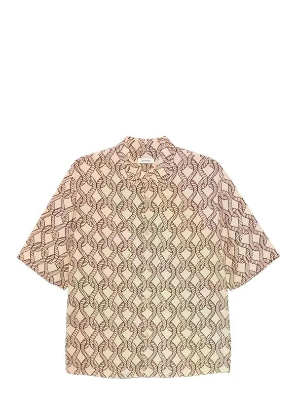 Sandro Printed Shirt - Neutrals