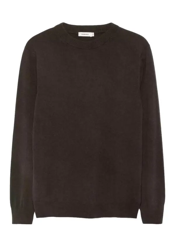 Sandro Cashmere Sweater - Brown