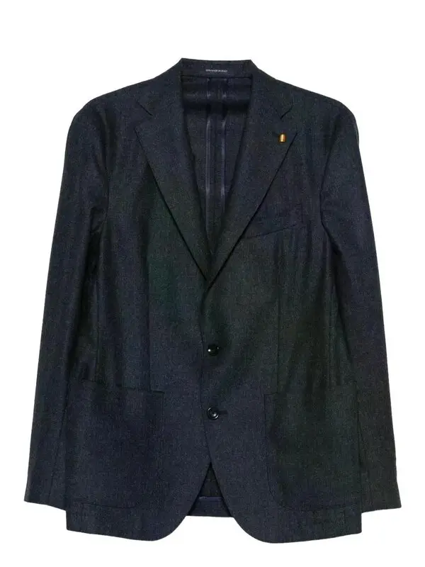 LATORRE Single-breasted Blazer - Blue