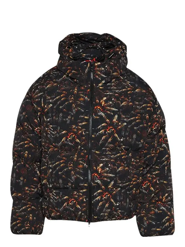 Diesel W-spider Padded Jacket - Black