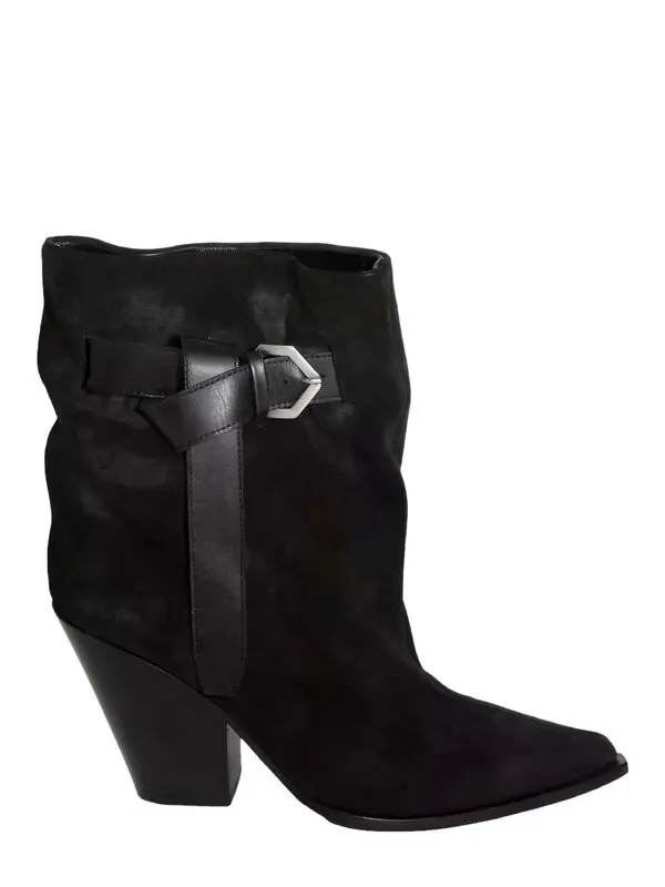 CHUCKIES Buckle-strap Boots - Black