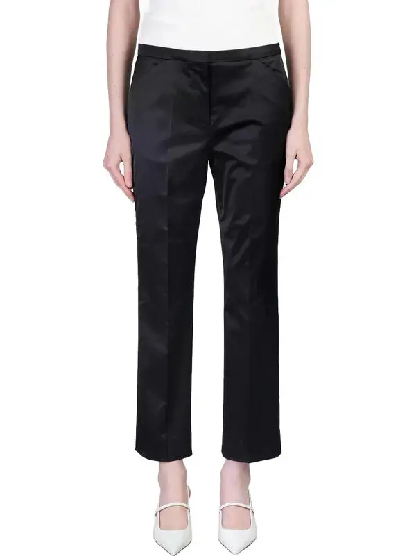 TOTEME Paneled Trousers - Black