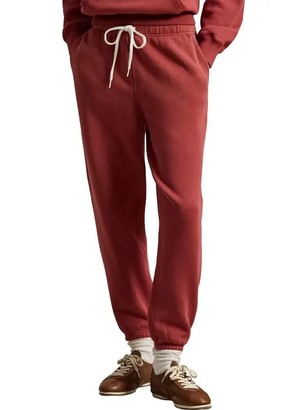 Polo Ralph Lauren Cotton Blend Fleece Sweatpants - Red Snapper