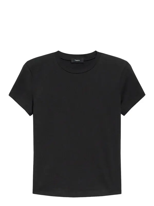 Theory Pima Cotton T-shirt - Black