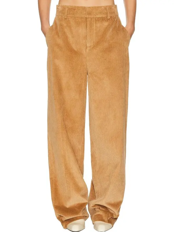 HELSA The Baggy Corduroy Trouser - Caramel