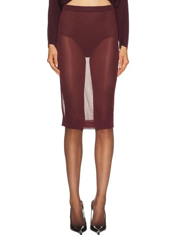 SEROYA Lucille Skirt - Pinot