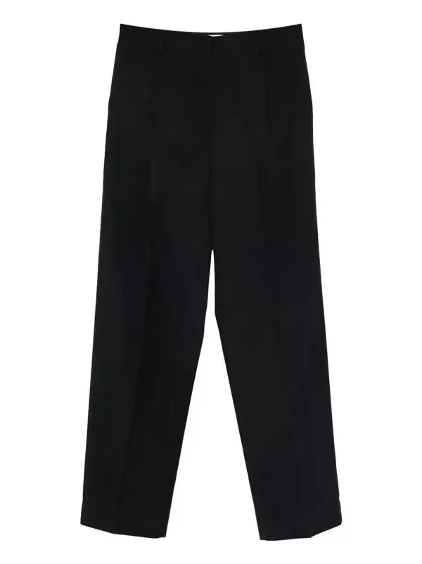 TOTEME Pleated Trousers - Black